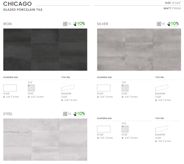 Chicago by Landmark | Tile X Design