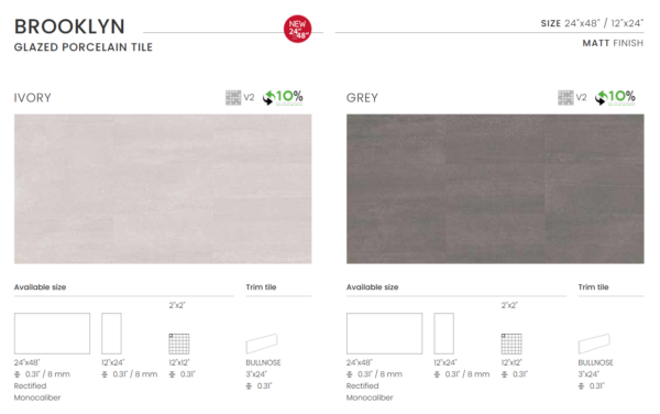 Brooklyn by Landmark | Tile X Design